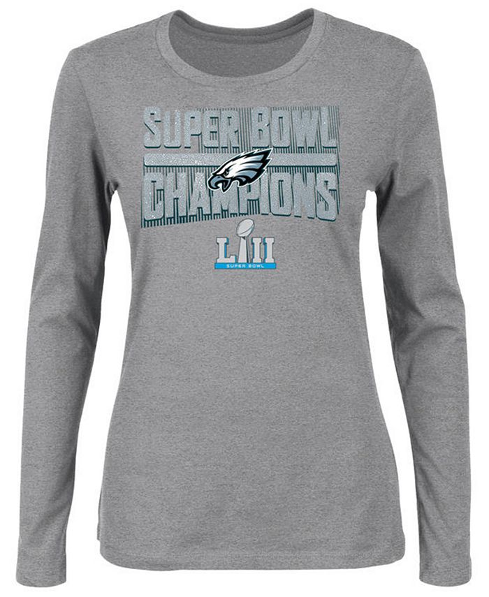 Authentic NFL Apparel Women's Philadelphia Eagles Super Bowl LII Champ ...