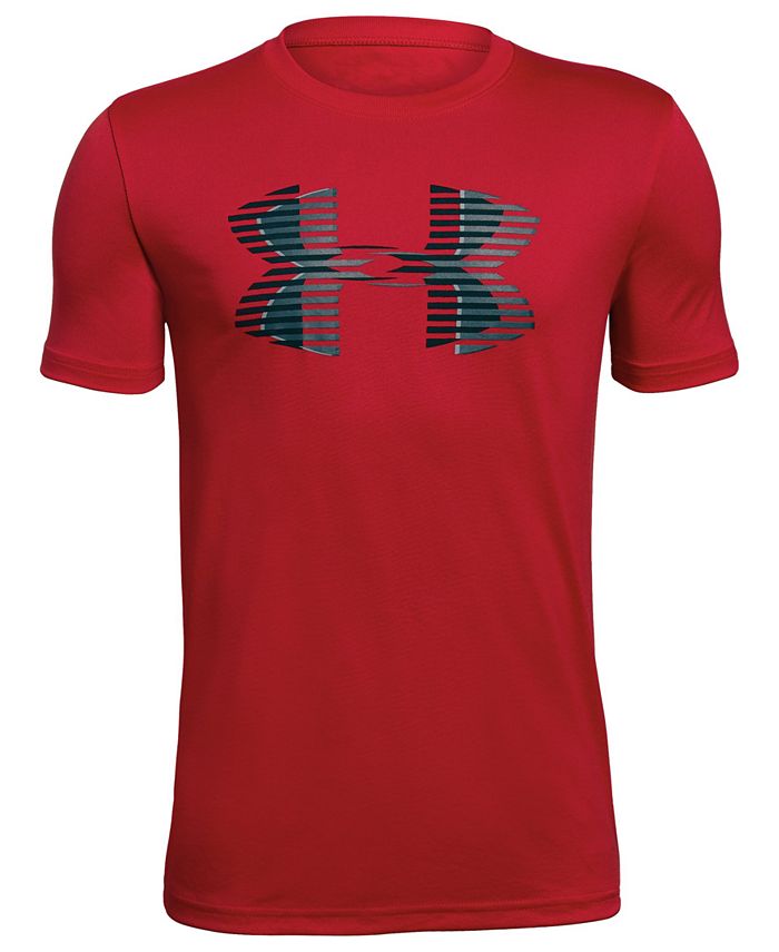 Under Armour Logo-Print T-Shirt, Big Boys - Macy's