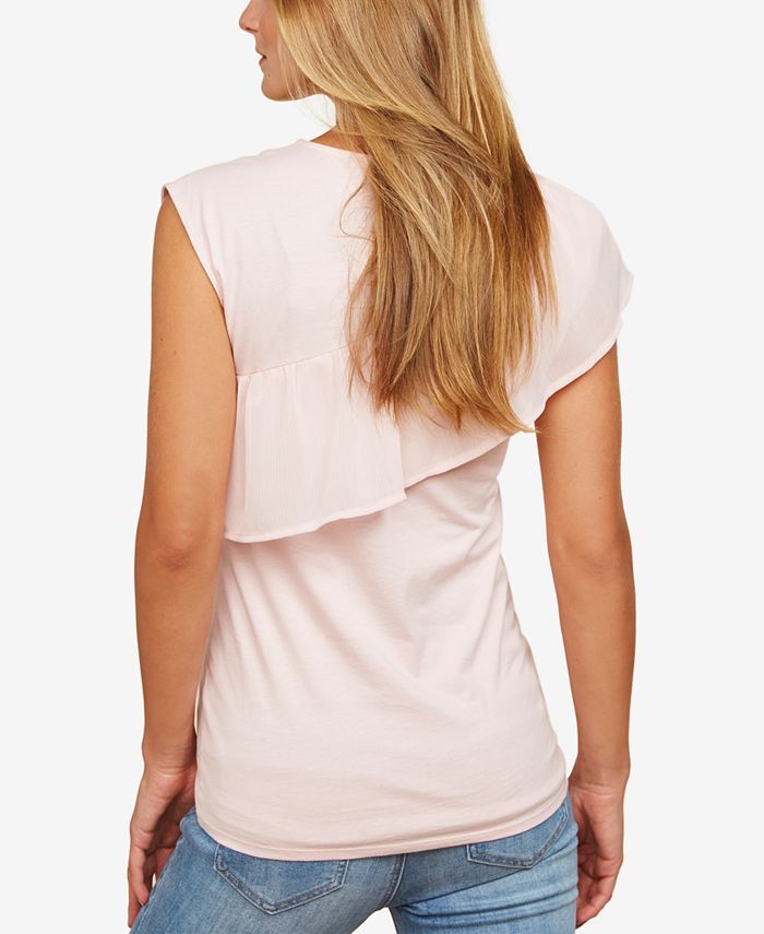 Motherhood Maternity Ruffled Top - Macy's