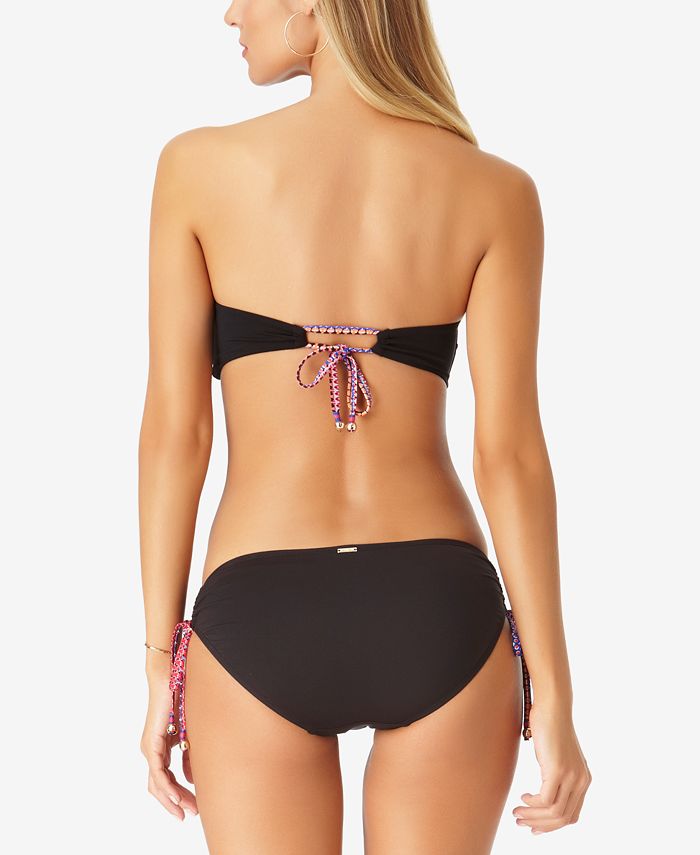 Anne Cole Fleetwood Floral Print Bandeau Bikini Top And Reviews