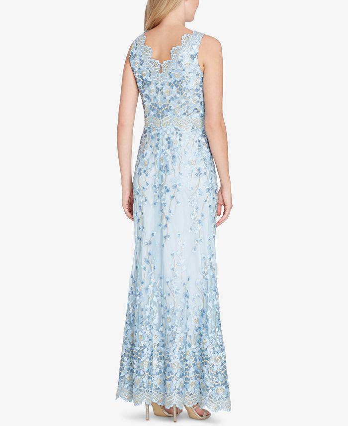 Tahari ASL Embroidered Gown - Macy's Tahari ASL Embroidered Gown - Macy's