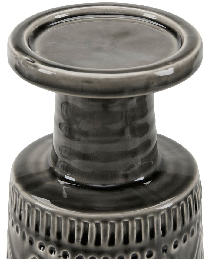 JLA Home Madison Park Davos Ceramic Candle Holder - Macy's