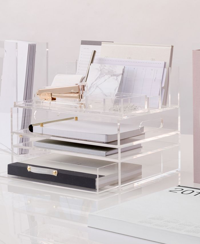 Russell & Hazel Acrylic Inbox - Macy's