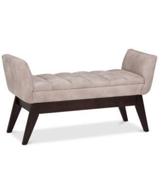 Kalan Ottoman Bench - Macy's