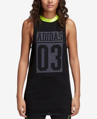 adidas Originals Mesh Graphic Tank Top - Macy's