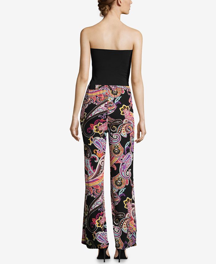 ECI Paisley-Print Palazzo Pants - Macy's