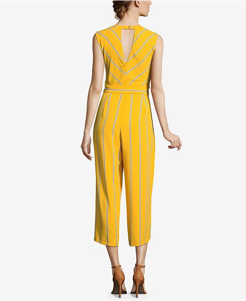 ECI Striped Tie-Belt Jumpsuit & Reviews - Pants & Leggings - Women - Macy's