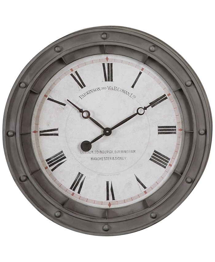 Uttermost Porthole Wall Clock - Macy's