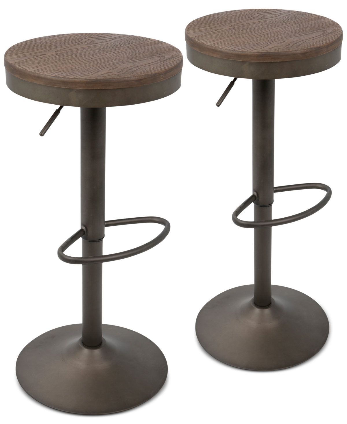 Click here for Dakota Bar Stool (Set Of 2) - Brown prices