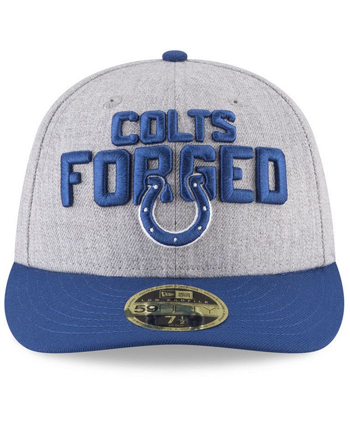 New Era Indianapolis Colts Draft Low Profile 59FIFTY FITTED Cap - Macy's