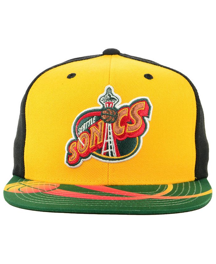 Mitchell & Ness Seattle SuperSonics Winning Team Snapback Cap - Macy's