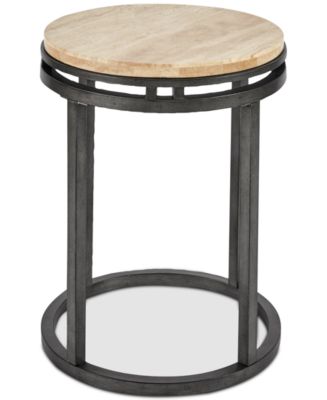 Koy Marble End Table, Quick Ship - Macy's