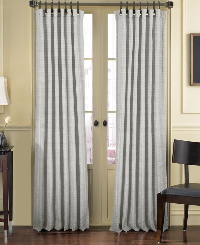 J Queen New York Crosstown 50" x 63" Tab Top Curtain Panel - Macy's