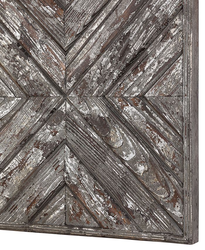 Uttermost Roland Wood Panel Wall Art - Macy's