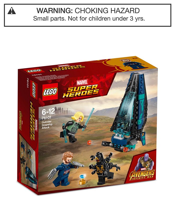 LEGO® Super Heroes Outrider Dropship Attack 76101 - Macy's