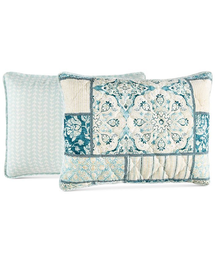 Sunham Tricia 5-Pc. Reversible Full/Queen Quilt Set - Macy's