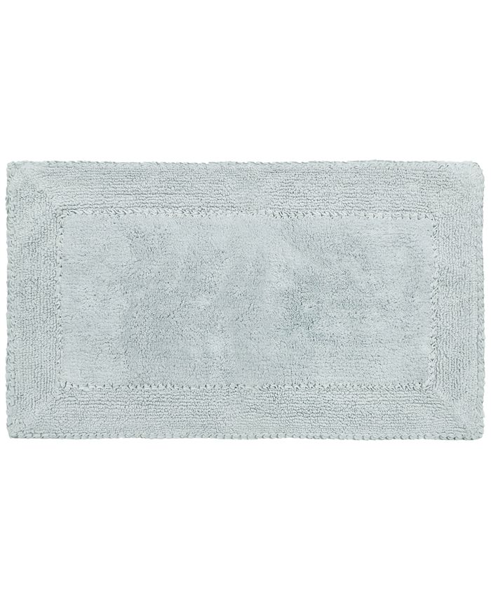 French Connection Laura Ashley Cotton Ruffled 17" x 24" Bath Rug ...