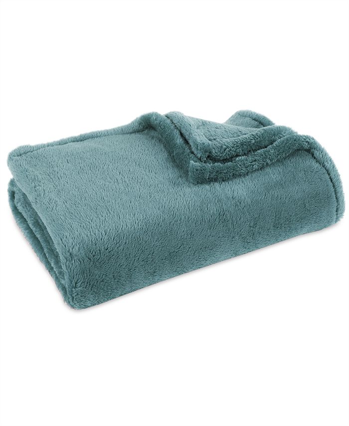 Berkshire Extra-Fluffy™ 50" x 60" Heavyweight Throw - Macy's