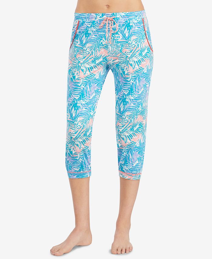 Layla Printed Cropped Jogger Pajama Pants Macys