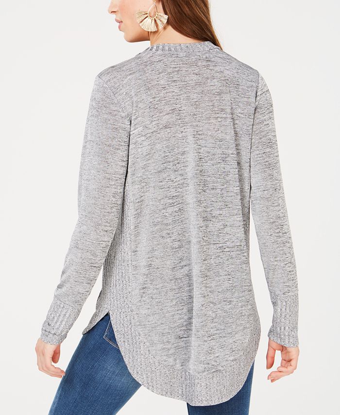 Bar III Marled Open-Front Cardigan, Created for Macy's - Macy's