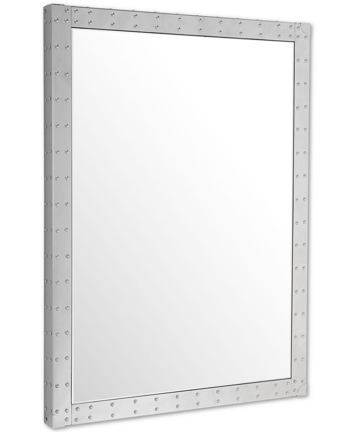 Zuo Studded Rectangular Mirror - Macy's