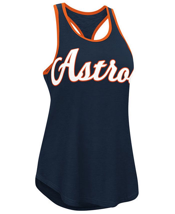 G-III Sports Women's Houston Astros Oversize Logo Tank - Macy's