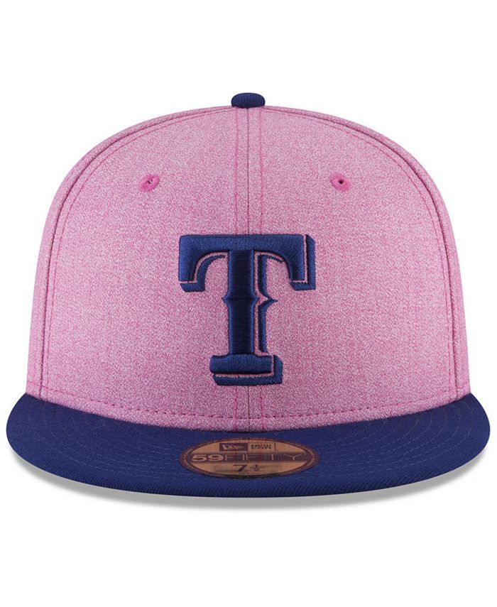 New Era Texas Rangers Mothers Day 59Fifty Fitted Cap - Macy's