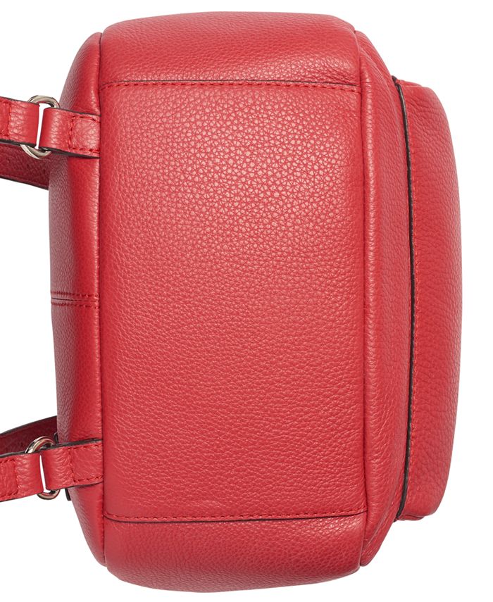 Calvin Klein Sage Pebble Leather Backpack - Macy's