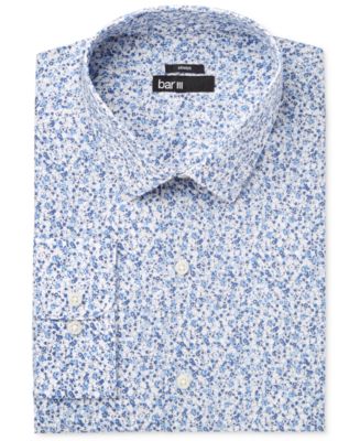 Bar III Men's Reg-Fit Stretch Dress Shirt, Created for Macy's - Macy's