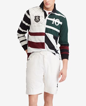 Polo Ralph Lauren Men's Classic Fit Cotton Rugby Shirt - Macy's