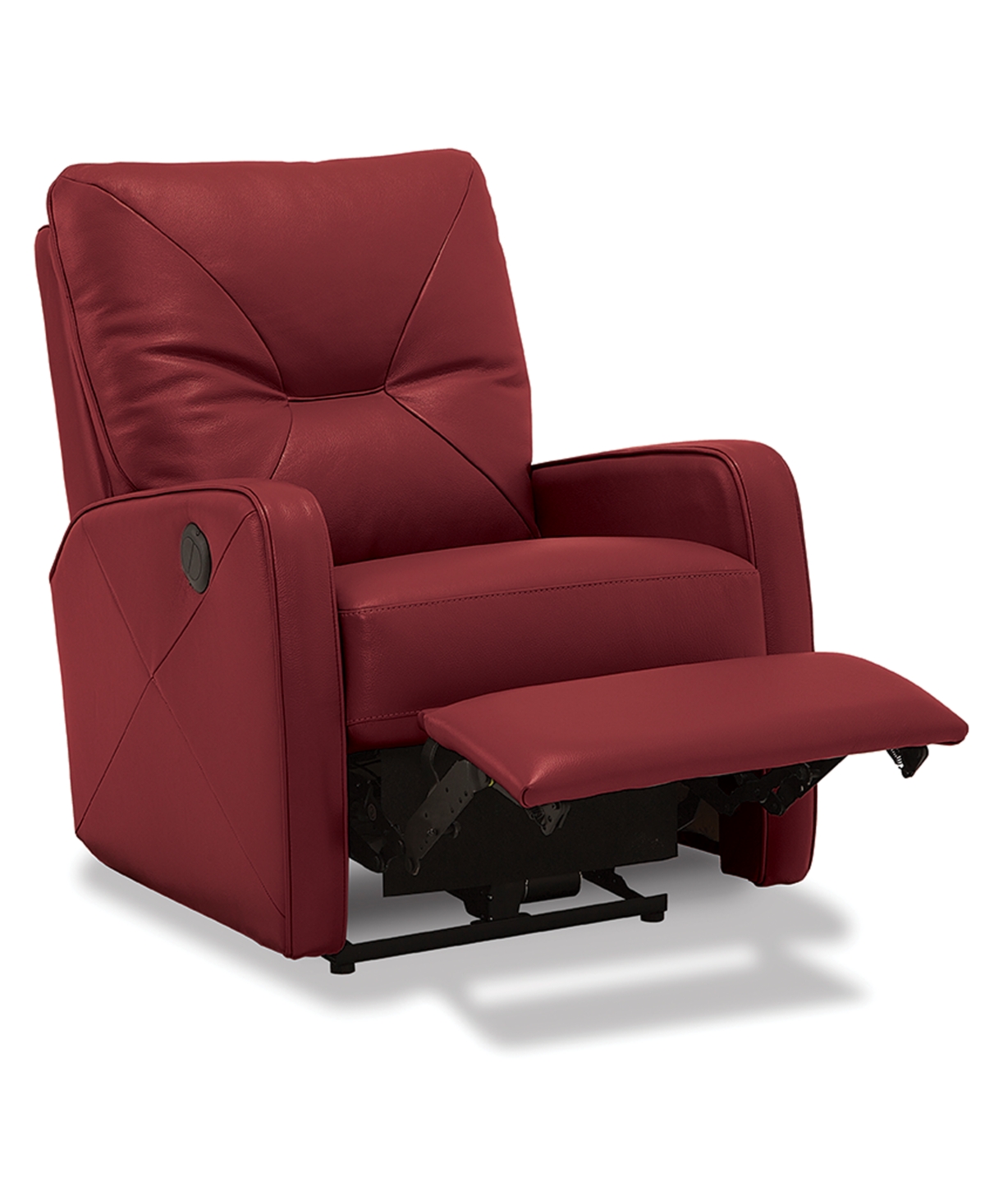 Click here for Finchley Leather Power Wallhugger Recliner - Cherr... prices