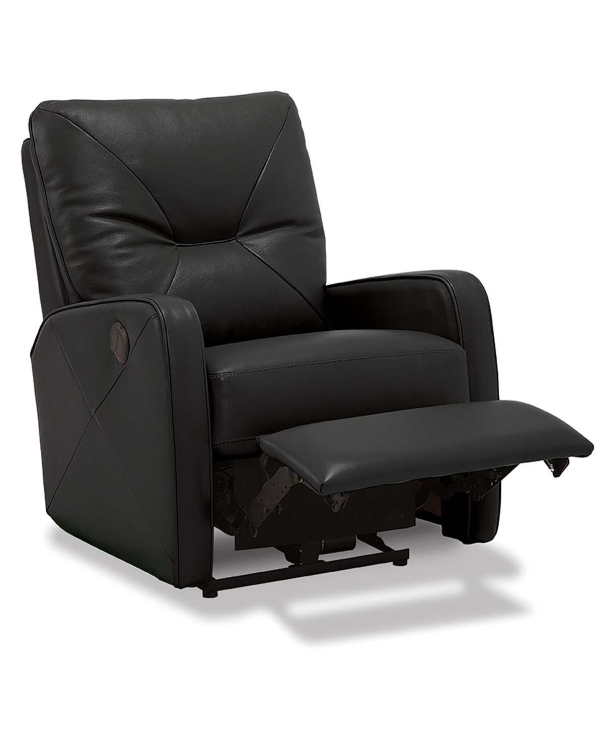 Click here for Finchley Leather Power Wallhugger Recliner - Ink (... prices