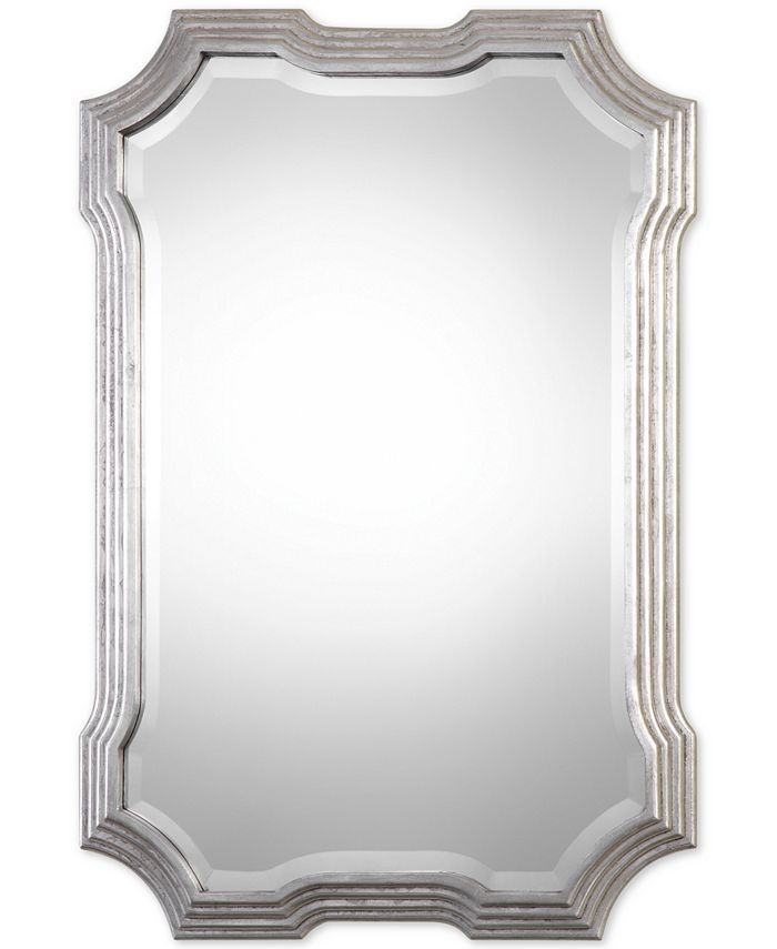 Uttermost Halima Silver Step Mirror - Macy's