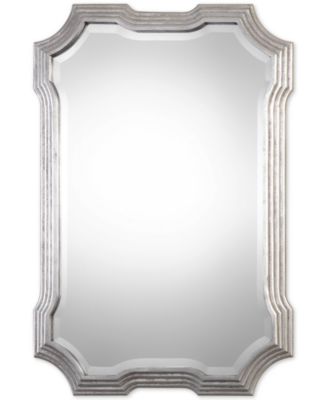 Uttermost Halima Silver Step Mirror - Macy's