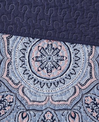 Intelligent Design Odette Boho Reversible 5-Pc. Full/Queen Quilted ...