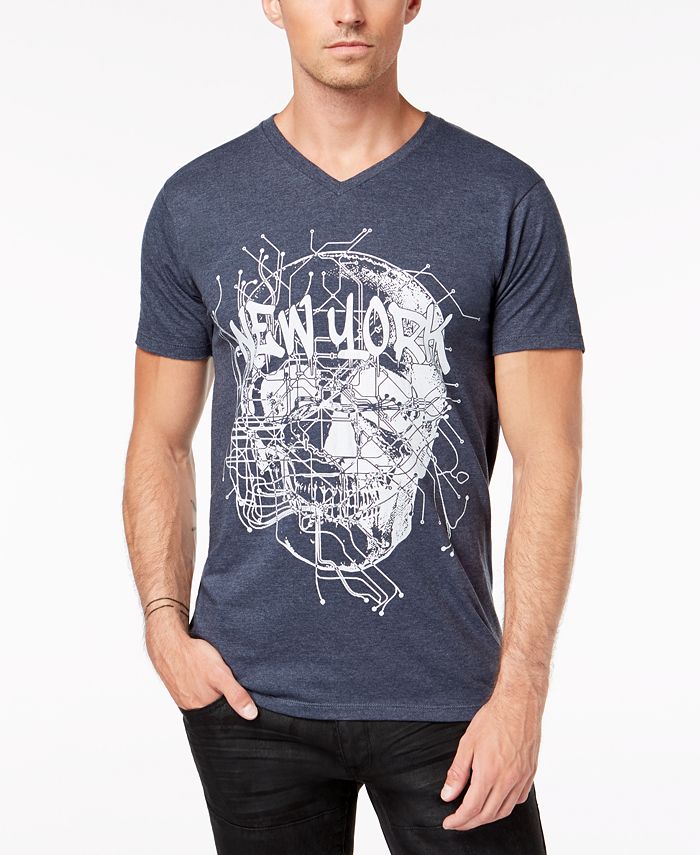 INC International Concepts I.N.C. Men's New York Subway Graphic T-Shirt ...