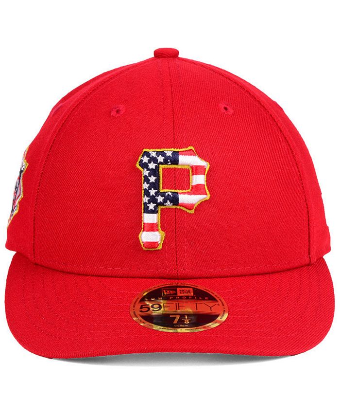 New Era Pittsburgh Pirates Stars and Stripes Low Profile 59FIFTY Fitted ...