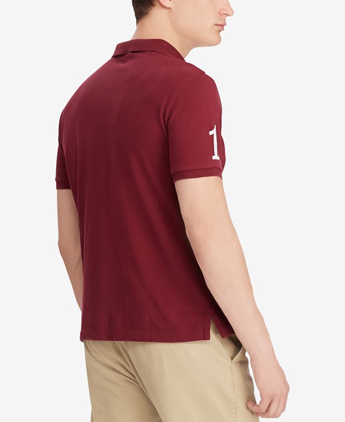 Polo Ralph Lauren Men's Big & Tall Classic Fit Mesh Cotton Polo - Macy's
