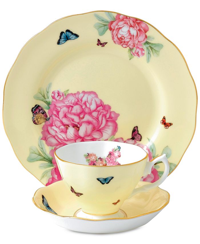 Royal Albert Miranda Kerr for Joy 3-Pc. Tea Set - Macy's