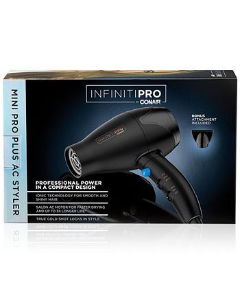 Conair infinitiPRO By Mini Pro Plus AC Motor Compact Hair Dryer, from ...