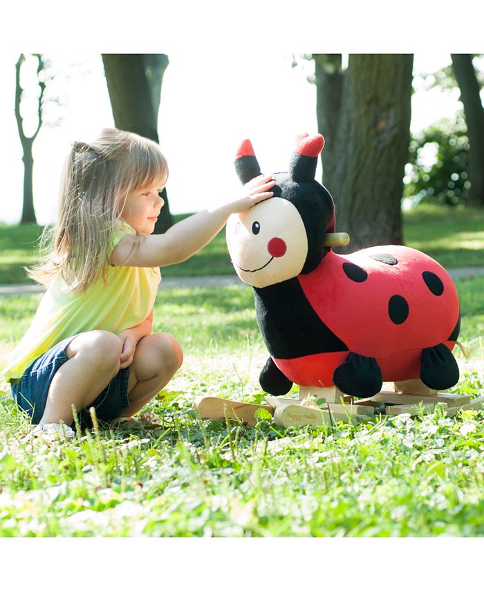 Happy Trails Trademark Global Lucy the Ladybug Rocking Animal, 21.5" x ...