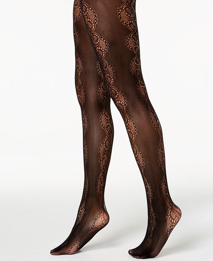 INC International Concepts INC Lace Pattern Tights, Created for Macy's ...