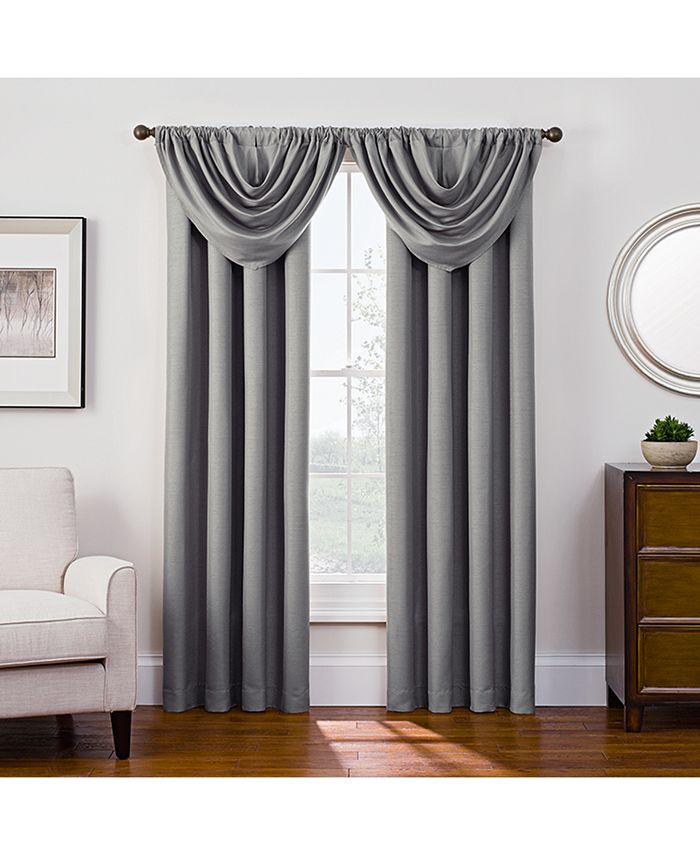 Keeco Antique Satin 52" x 84" Room-Darkening Rod Pocket Window Panel ...