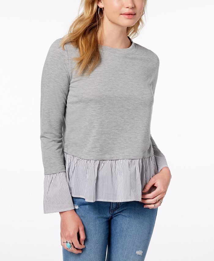 BCX Juniors' Layered-Look Top - Macy's