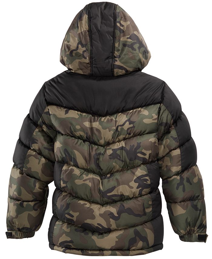 CB Sports Big Boys Hooded Puffer Coat - Macy's