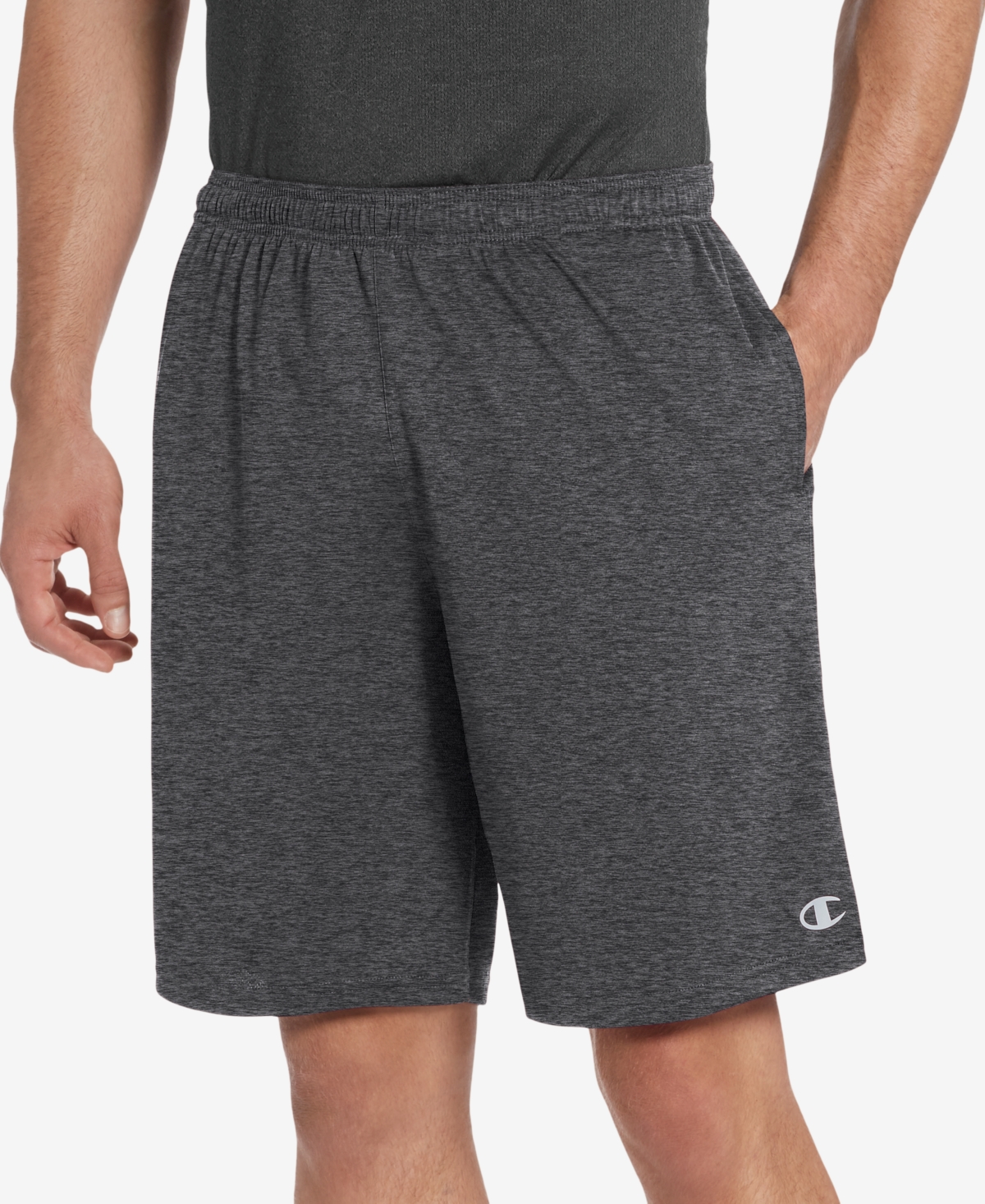 Champion Mens Double Dry Cross-Training 10 Shorts - Granite