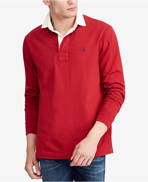 Polo Ralph Lauren Men's The Iconic Rugby Classic Fit Shirt & Reviews - Polos - Men - Macy's