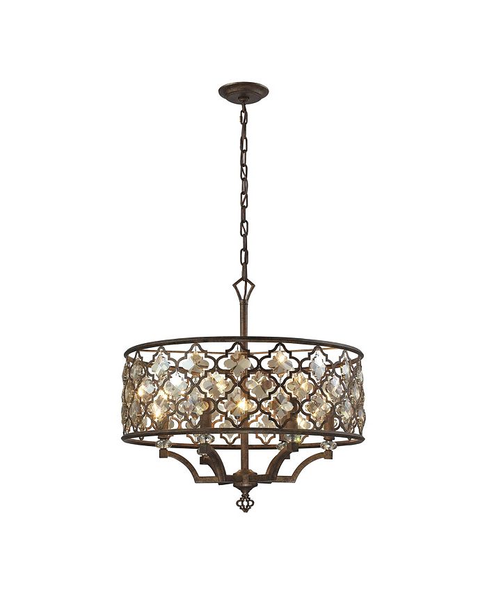 ELK Lighting Armand Crystal Pendant - Macy's