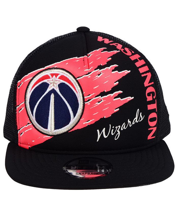 New Era Washington Wizards Swipe Trucker 9FIFTY Snapback Cap - Macy's