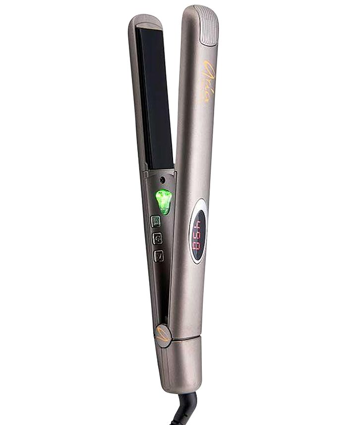 Aria Beauty Tourmaline Infrared Ceramic 1" Flat Iron (Silver), from ...